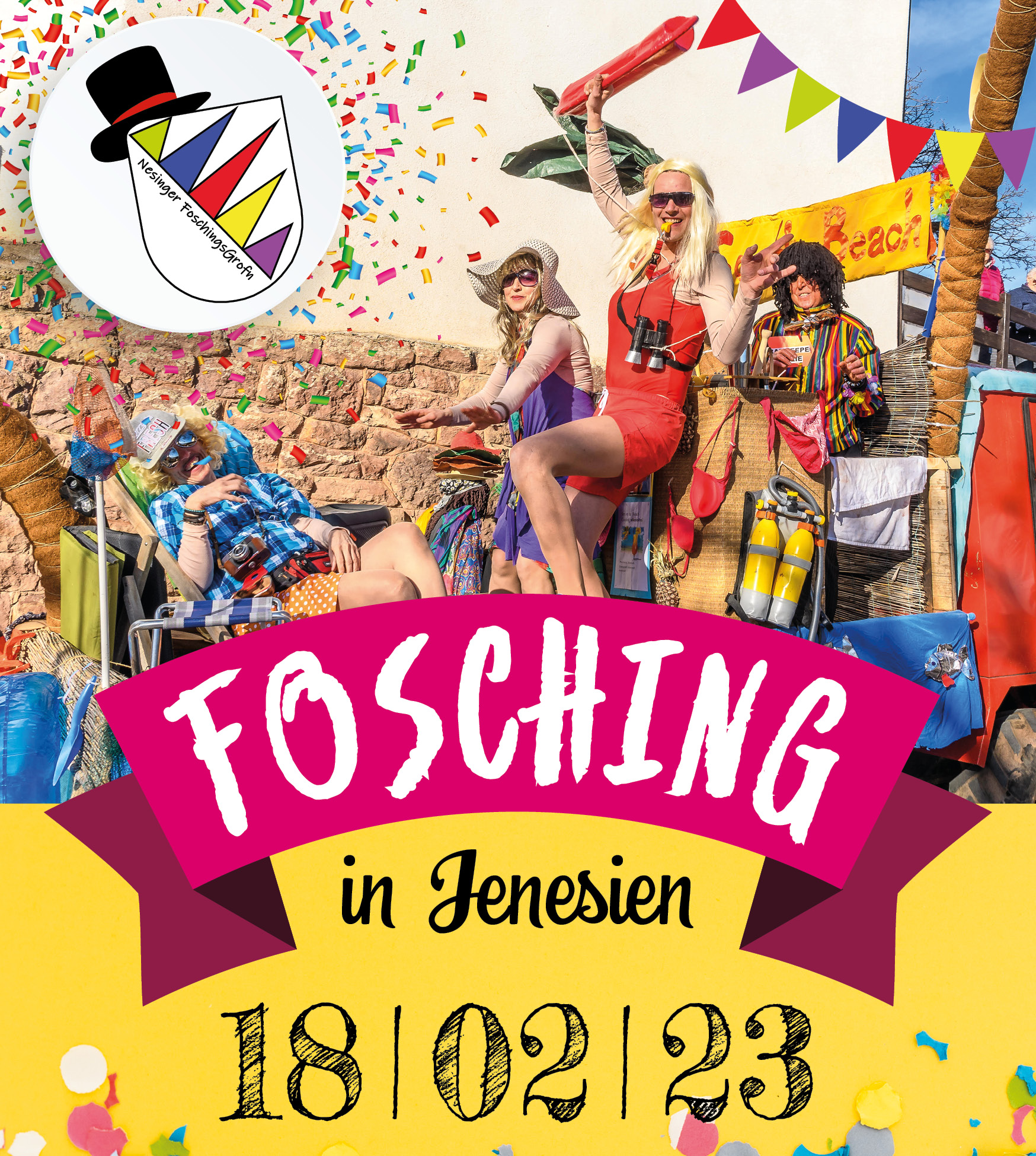Auf die Masken, fertig, los … die 5. Jahreszeit in Jenesien! - Sunnseit.bz